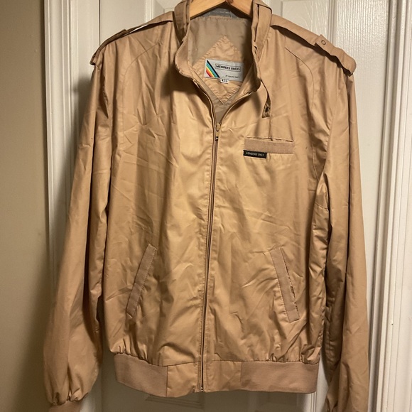 Members Only | Jackets & Coats | Members Only Vintage Vtg Jacket Tan ...